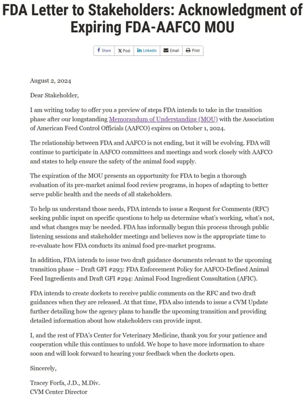 FDA与AAFCO协议终止，对宠物行业影响几何？-北京华认信恒科技发展有限公司